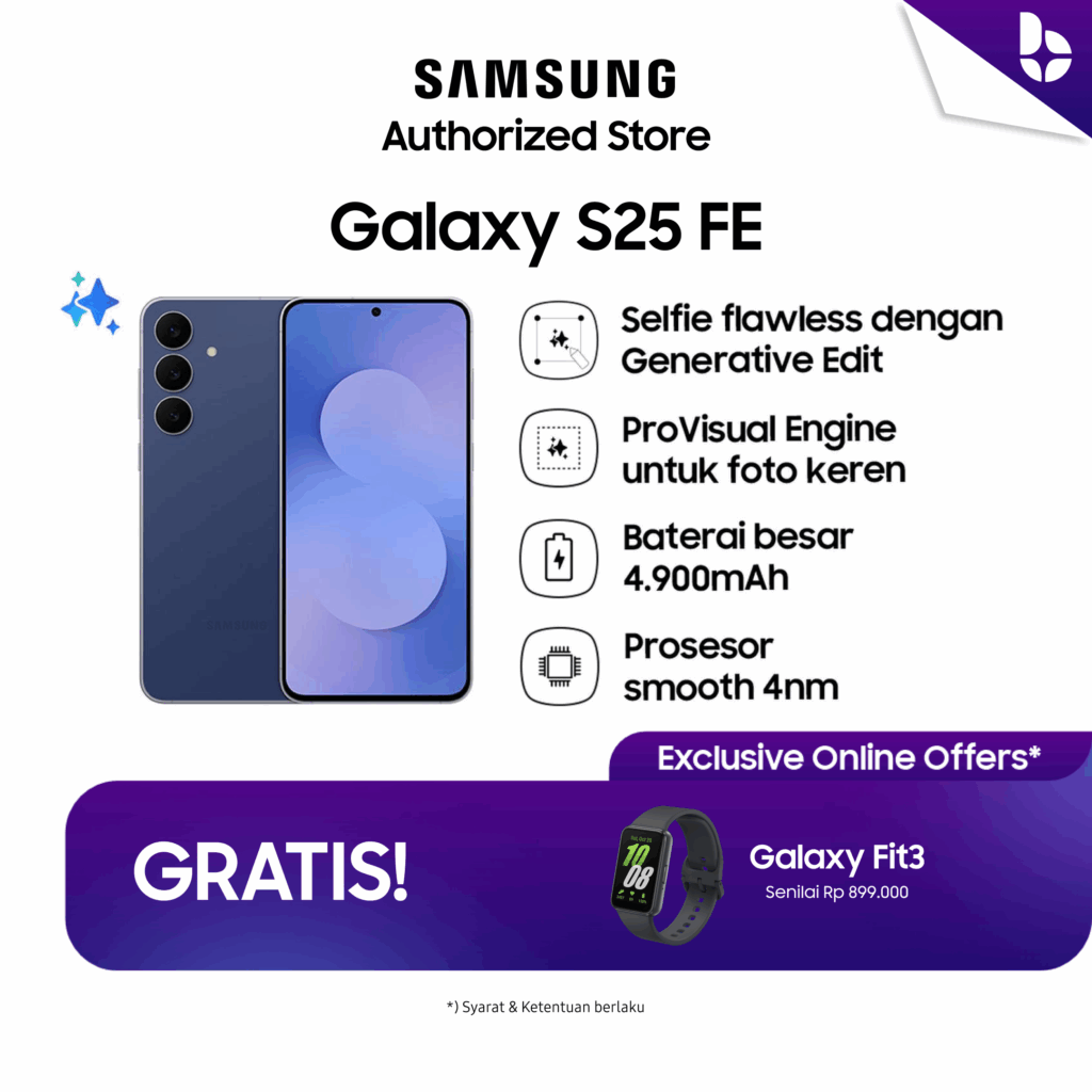 Harga Samsung Seri S Terbaik | S24 FE, S25, S25 Plus, S25 Ultra